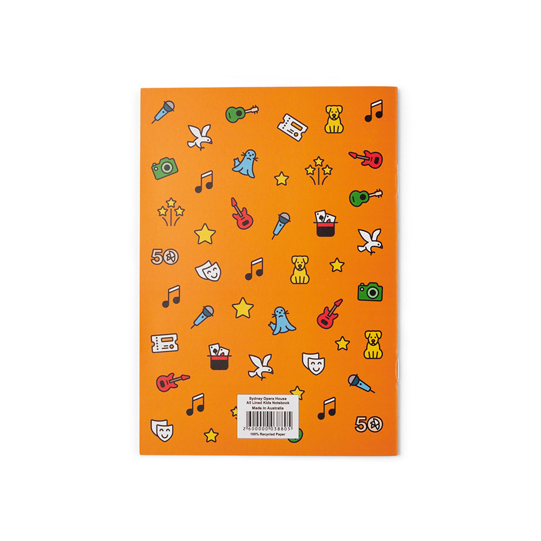50th Anniversary Kids Exercise Book – Sydney Opera House Shop