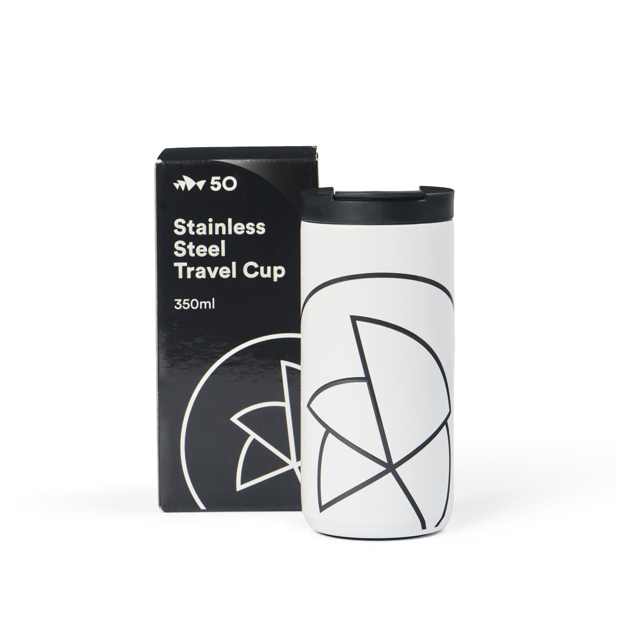 Sydney Opera House Spherical Stainless Steel Travel Cup - White ...